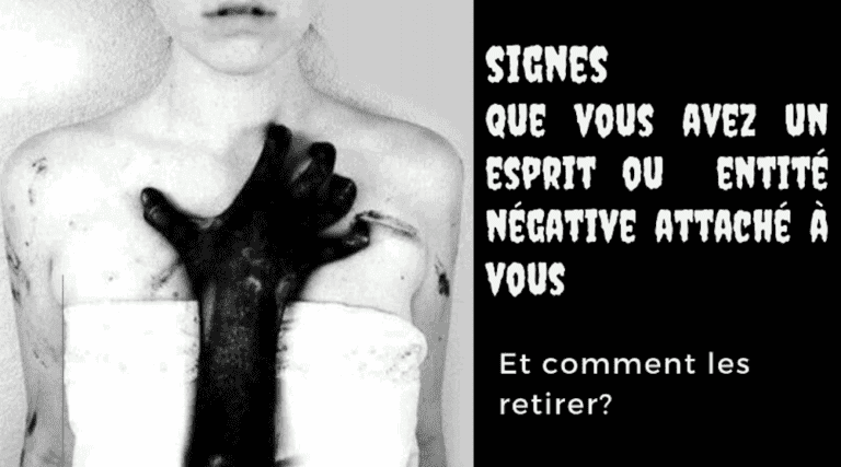 As-tu une entité ou un esprit sur toi ? | L'energie de la pensée positive